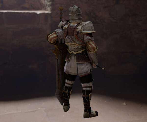 ArtStation - MEDIEVAL KNIGHT LOW POLY GAME READY | Game Assets