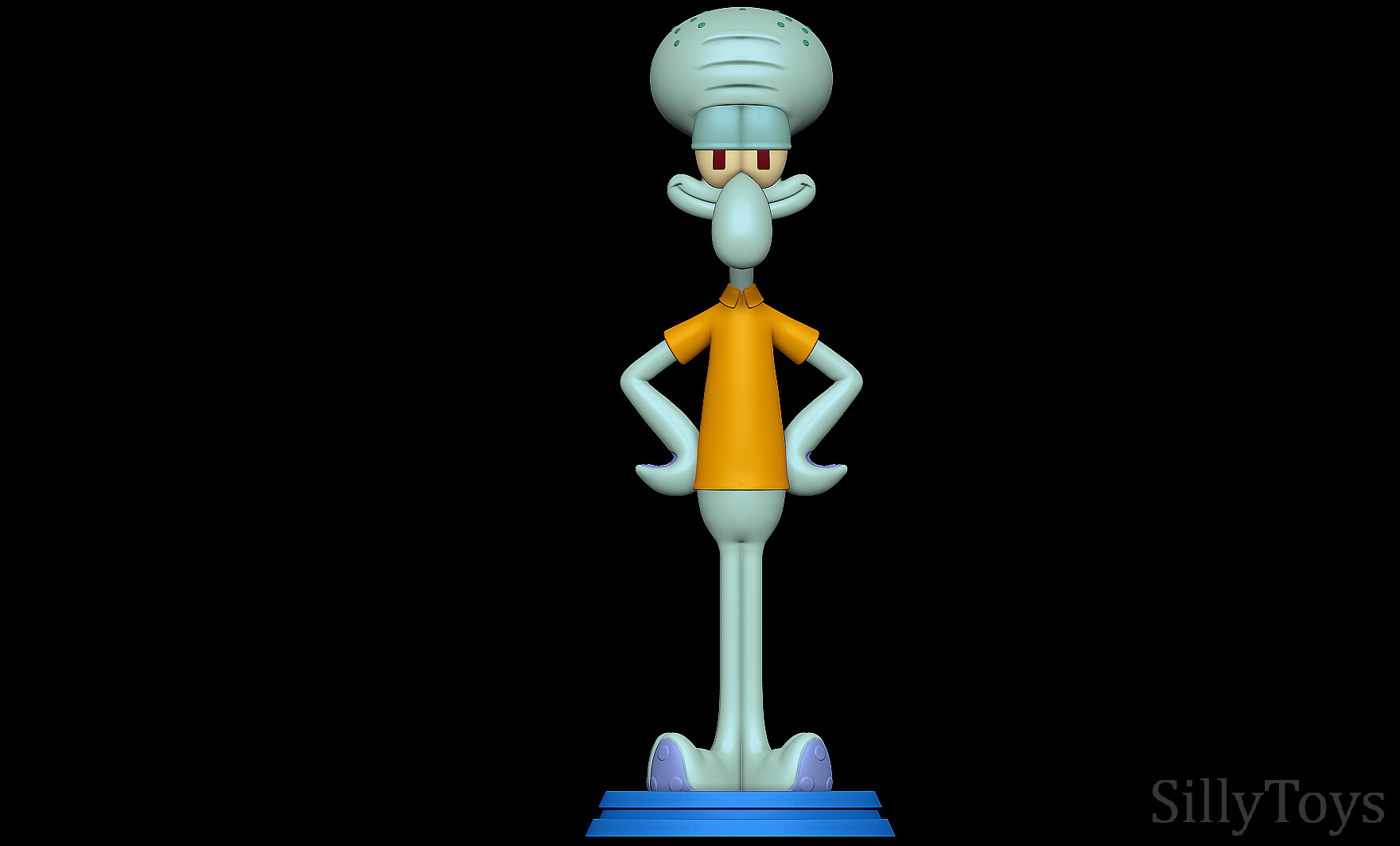 ArtStation - Squidward - SpongeBob SquarePants 3D print model | Resources