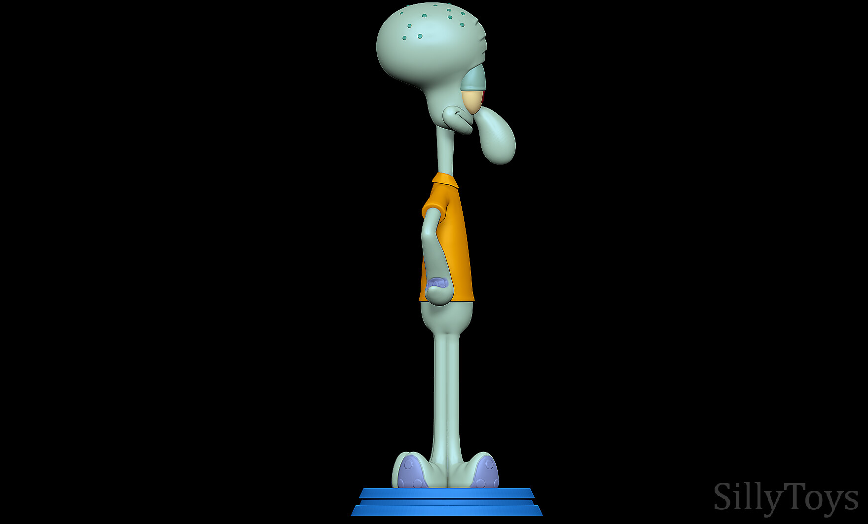 ArtStation - Squidward - SpongeBob SquarePants 3D print model | Resources