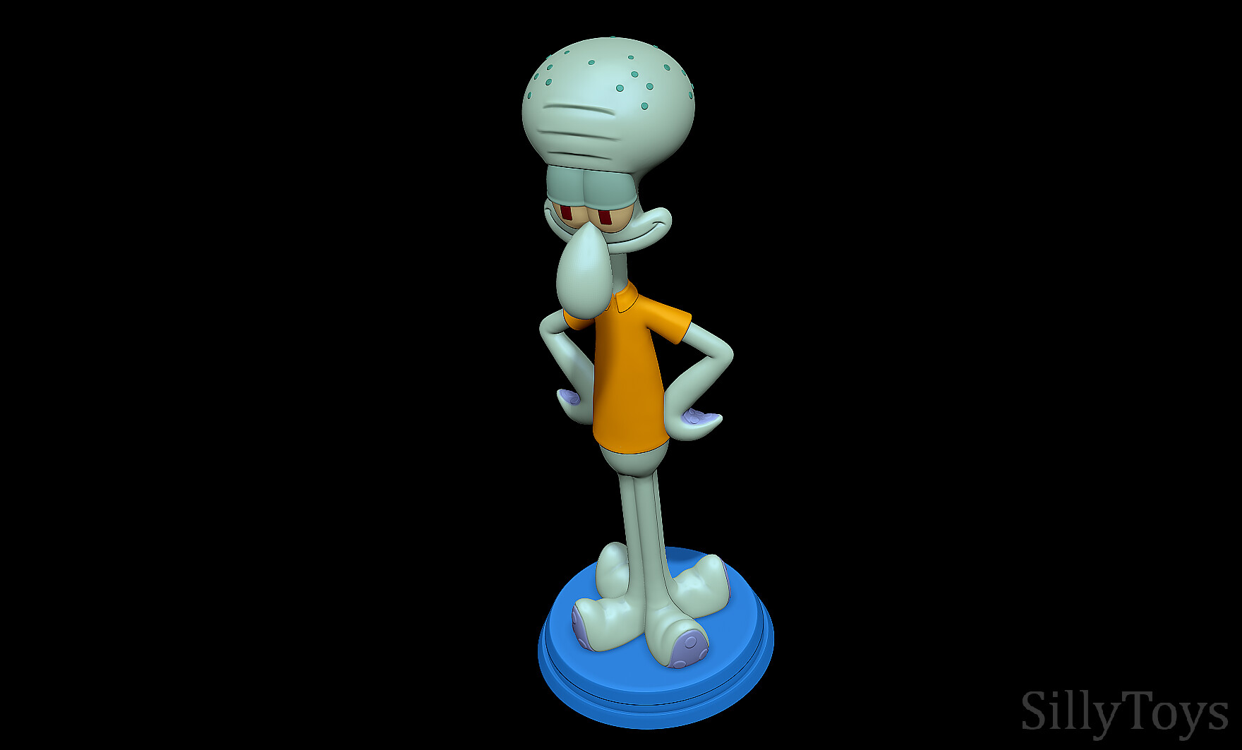 ArtStation - Squidward - SpongeBob SquarePants 3D print model | Resources