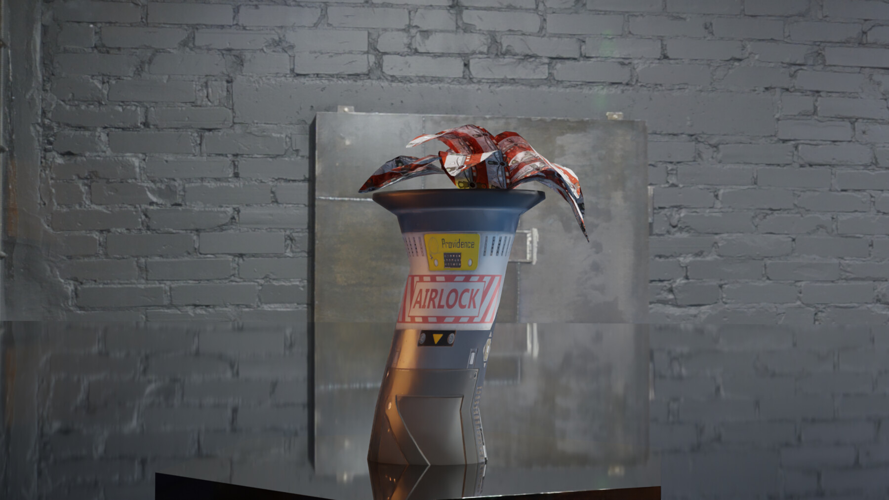 ArtStation - Low Poly Sci-Fi Vase Obivan | Resources