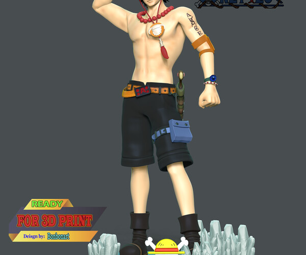 ArtStation - Ace - One Piece | Resources