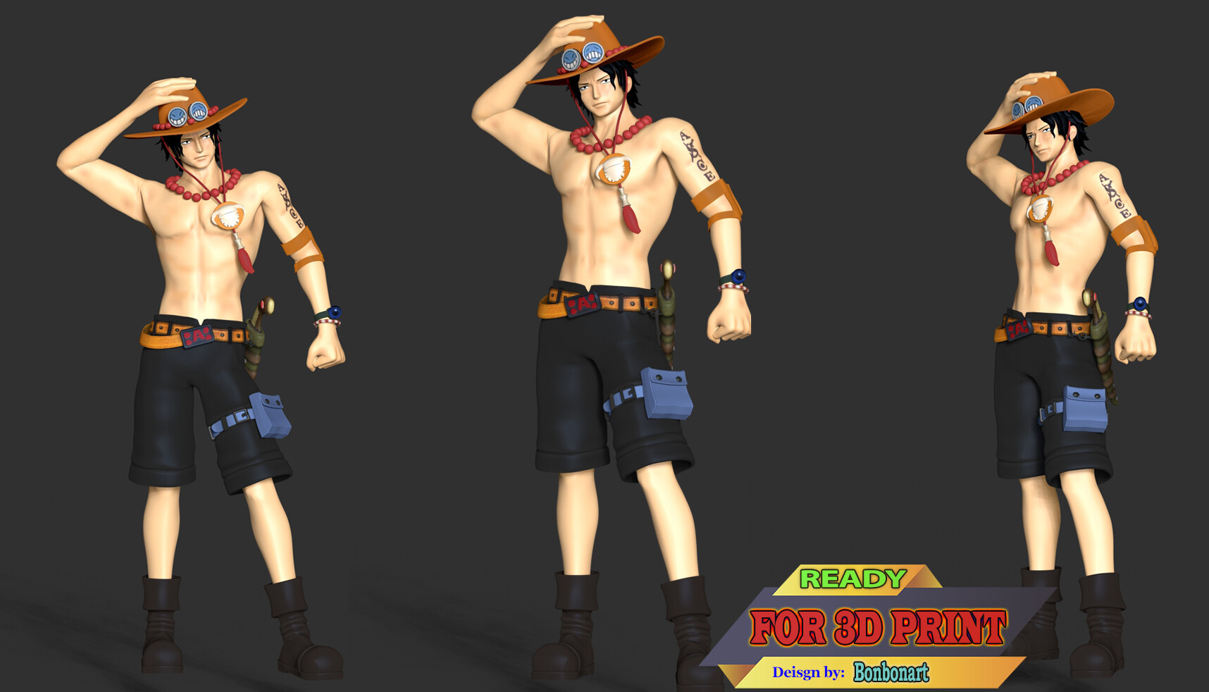 ArtStation - Ace - One Piece | Resources