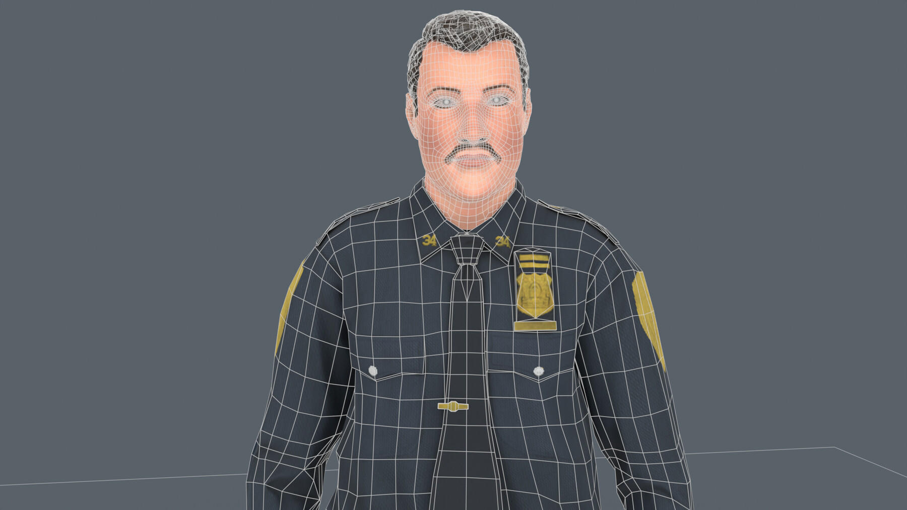 ArtStation - Policeman | Game Assets