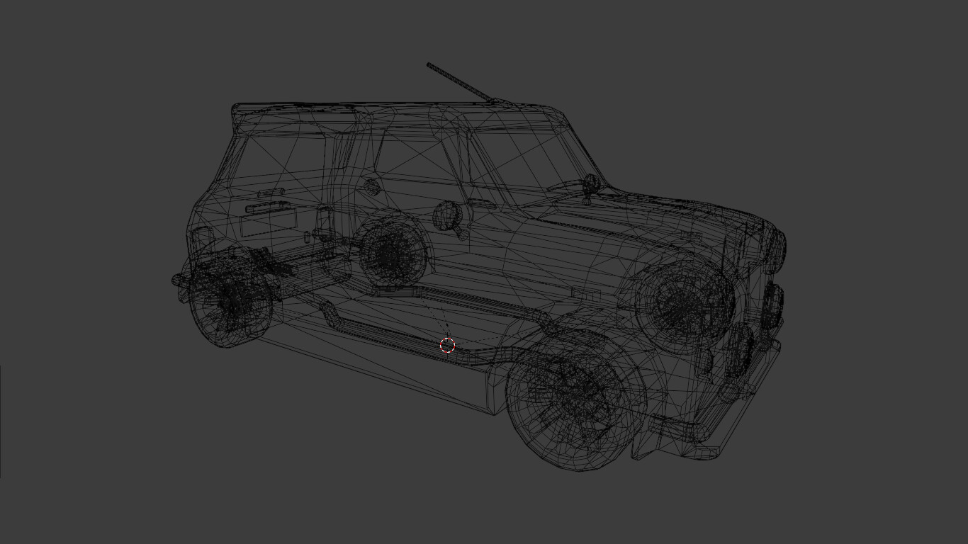 ArtStation - MINI COPPER CAR GAME READY LOW POLY | Resources