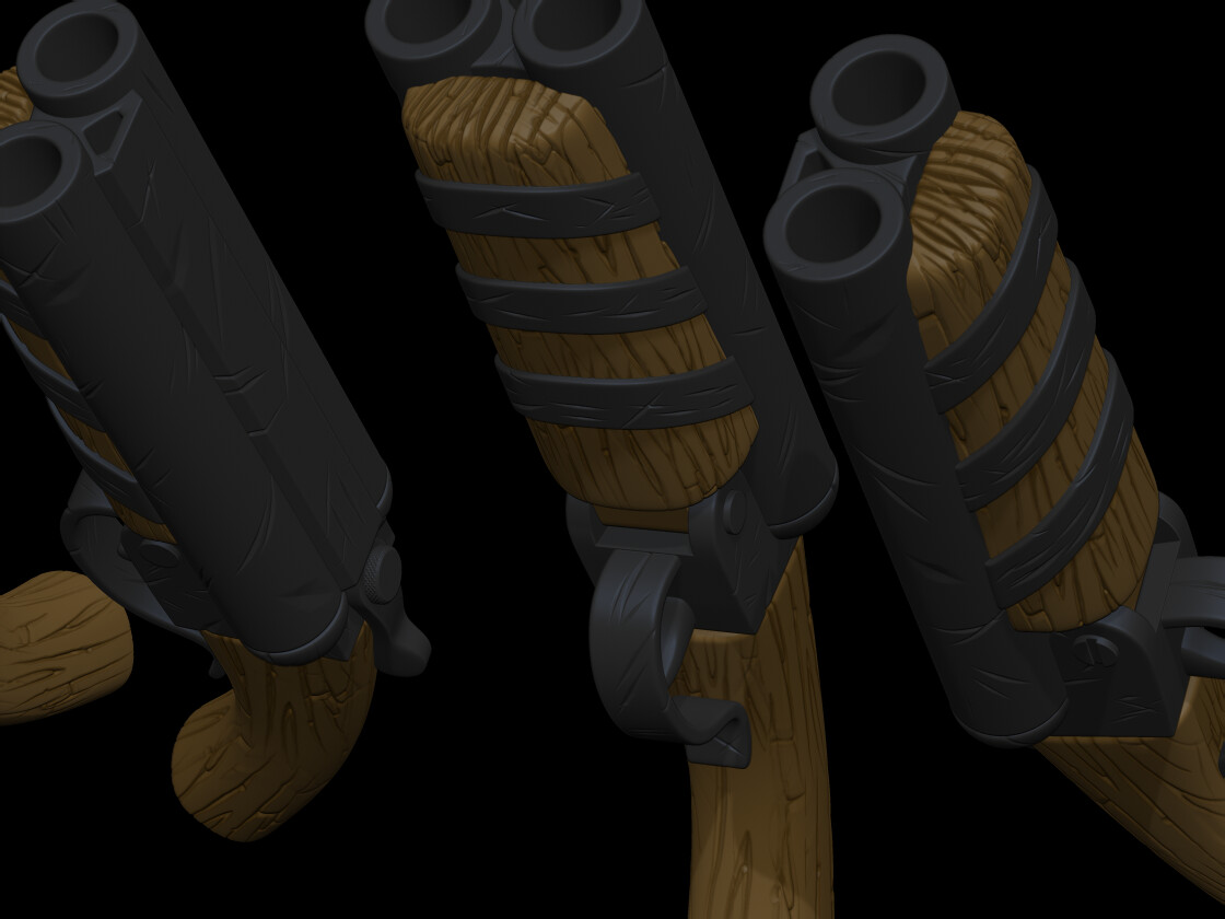 Lucian Bogdan - Demon Slayer Genya short shotgun from smordsmith ...