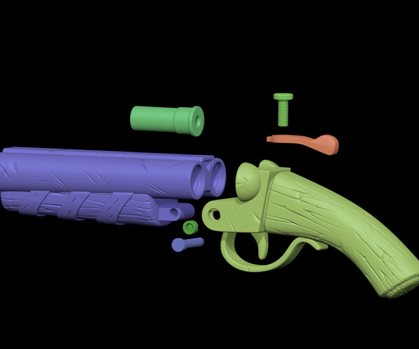 ArtStation - Demon Slayer Genya short shotgun cosplay swordsmith ...