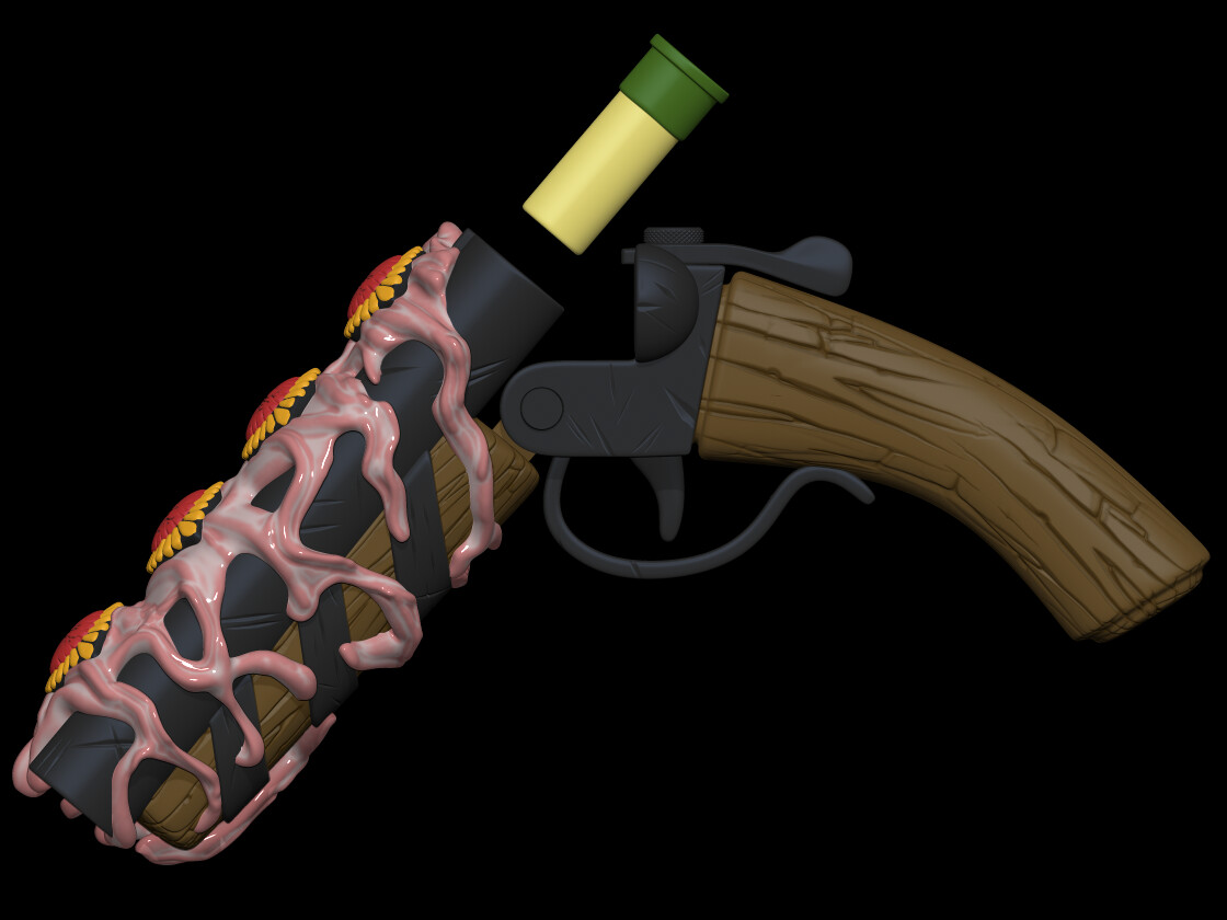 ArtStation - Demon Slayer Genya short shotgun cosplay fan-art, both ...