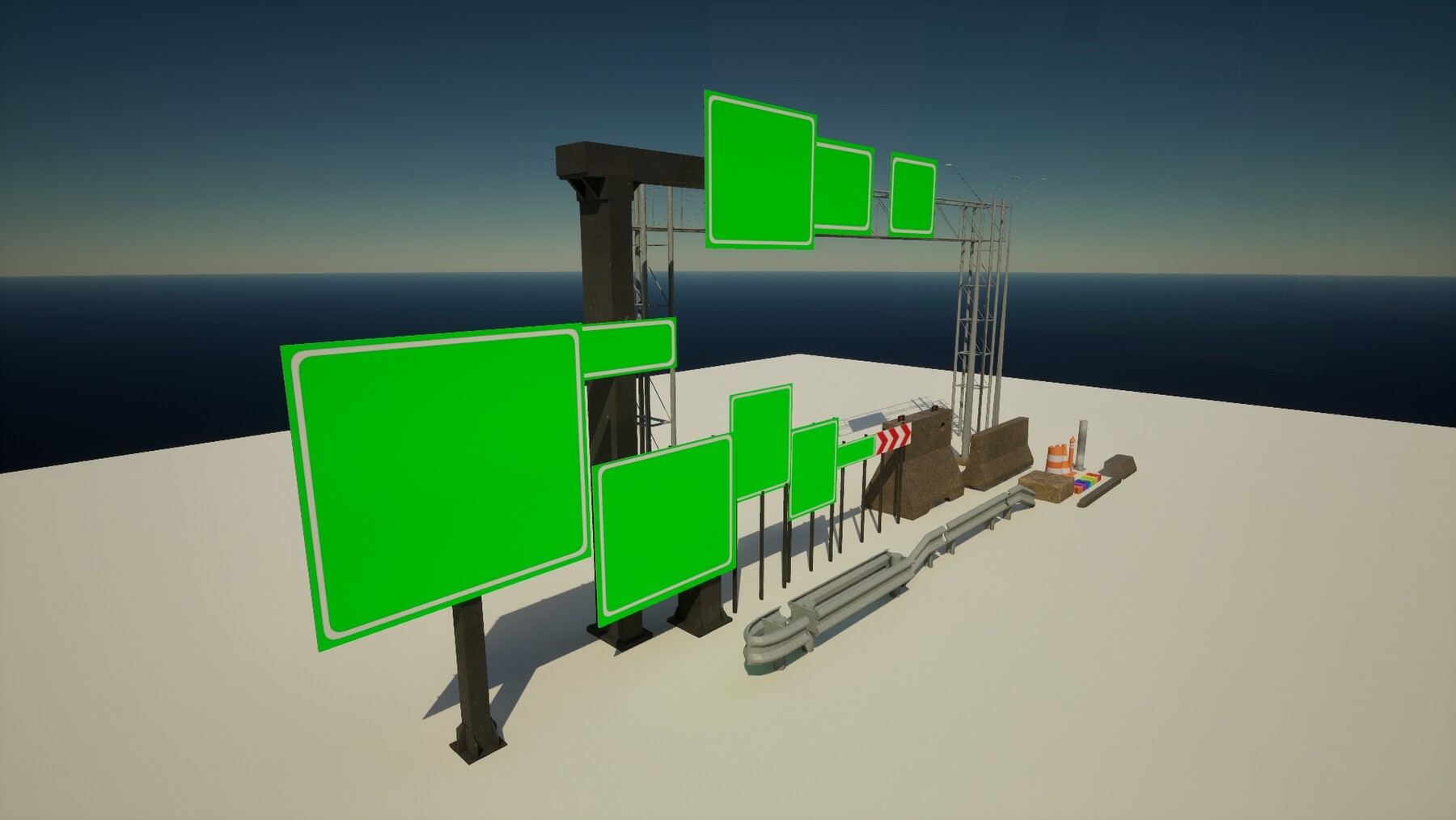 ArtStation - Highway - Traffic Packages | Game Assets