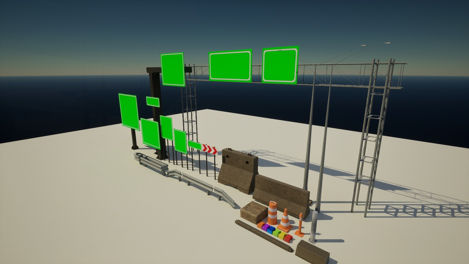 ArtStation - Highway - Traffic Packages | Game Assets