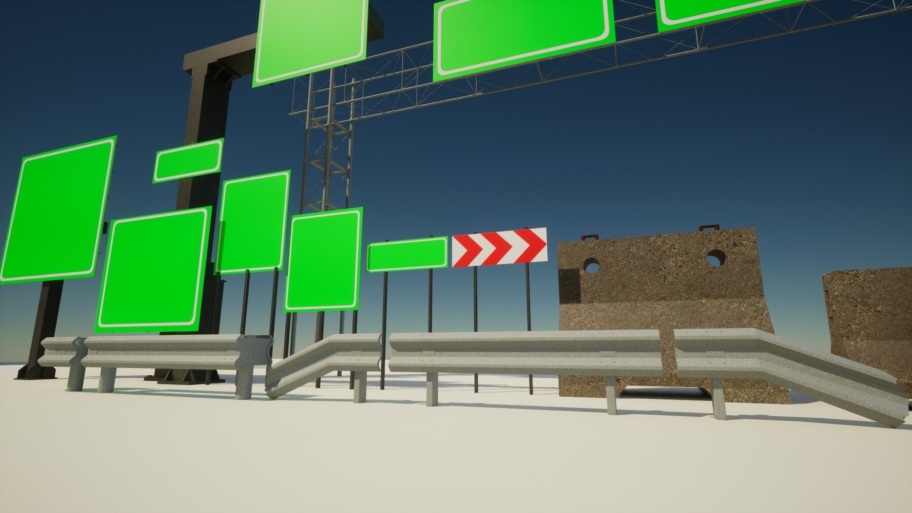 ArtStation - Highway - Traffic Packages | Game Assets