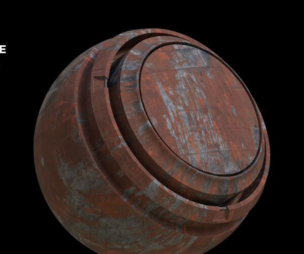 ArtStation - 10 High Quality Rust Smart Materials / .spsm | Game Assets