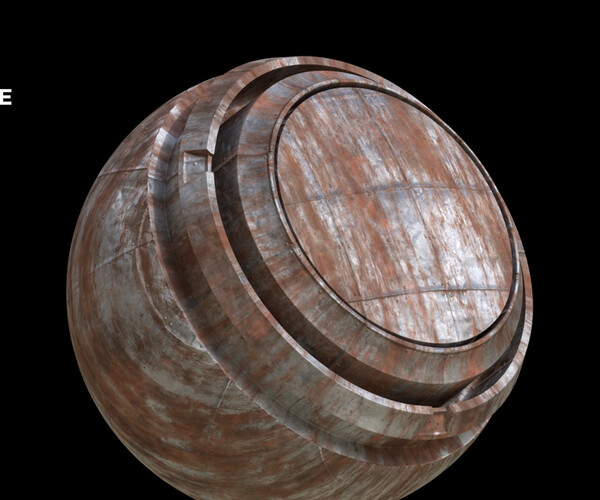 ArtStation - 10 High Quality Rust Smart Materials / .spsm | Game Assets