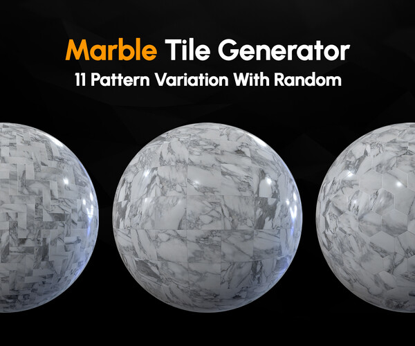 ArtStation - 15 Marble and Parquet Tile Generator Pattern - Substance ...