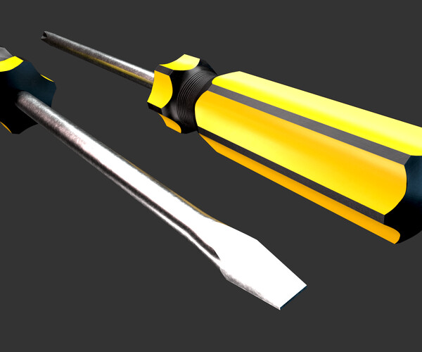 ArtStation - Classic Screwdriver | Resources
