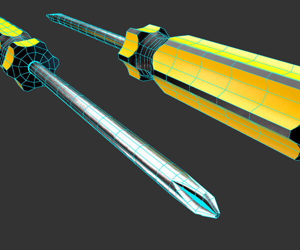 ArtStation - Classic Screwdriver | Resources