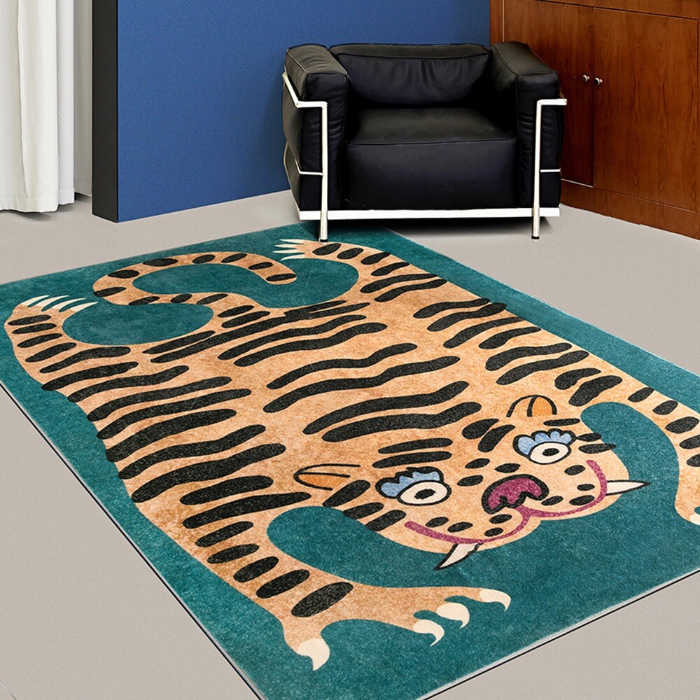 ArtStation - Tibetan tiger animal rug carpet | Resources