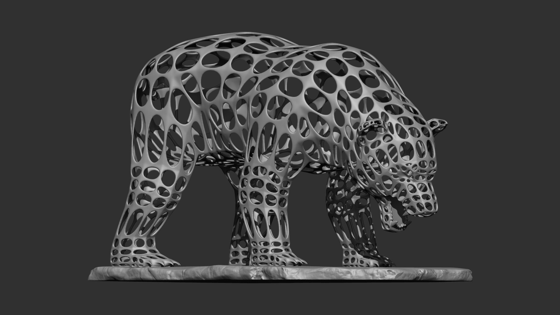 ArtStation - Bear 3d print | Resources