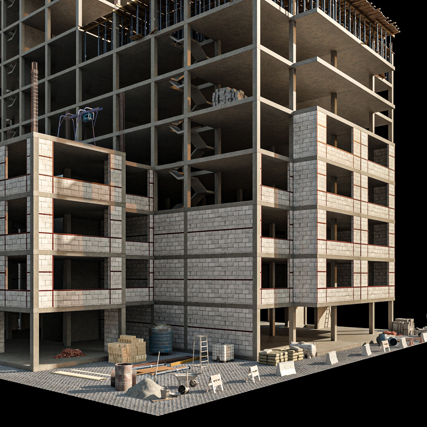 ArtStation - Modular Construction Site Full Bundle | Resources