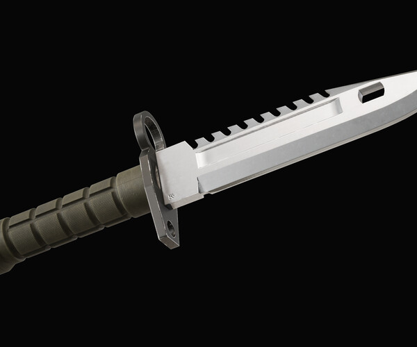 ArtStation - M9 Bayonet Knife (GameReady/UE5) | Game Assets