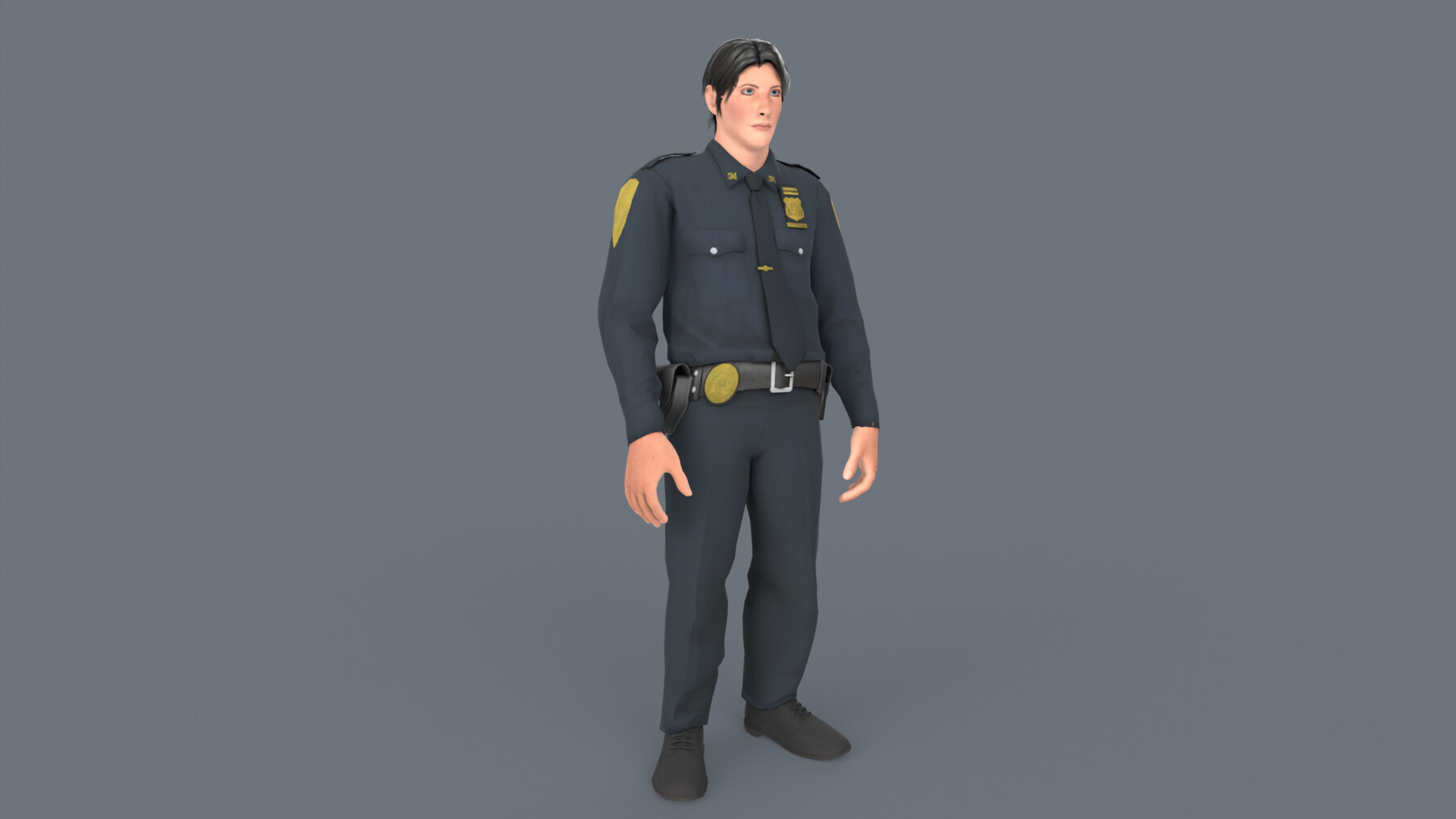 ArtStation - Police Boy | Resources