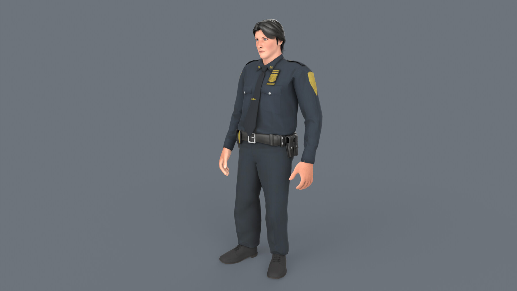 ArtStation - Police Boy | Resources