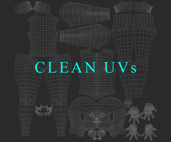 ArtStation - Stylized Female Base Mesh | Resources