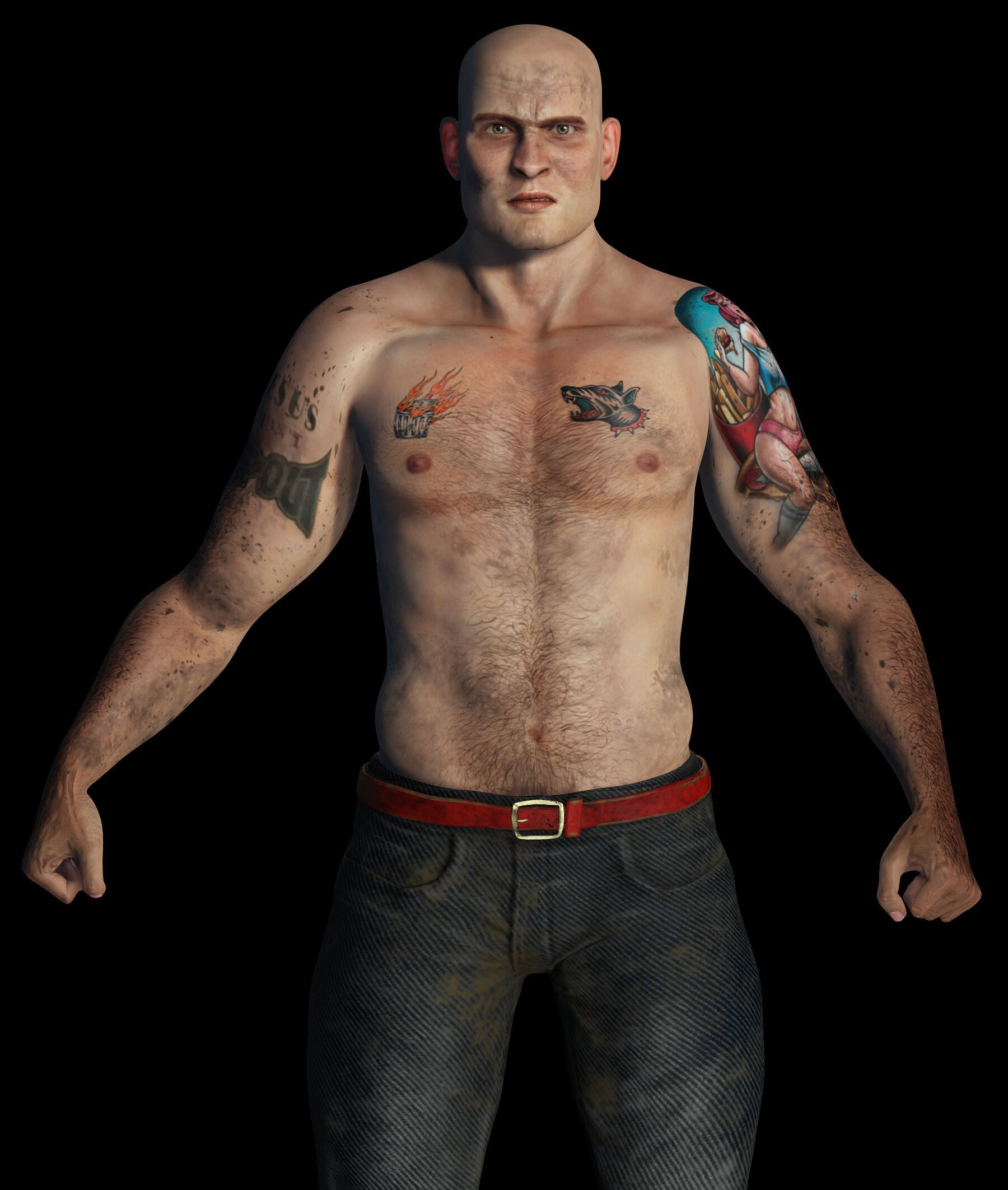 ArtStation - junkyard character | Game Assets