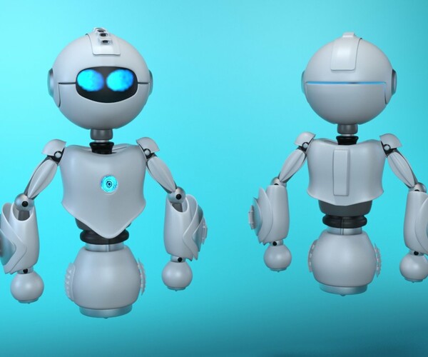 ArtStation - flying robot | Game Assets