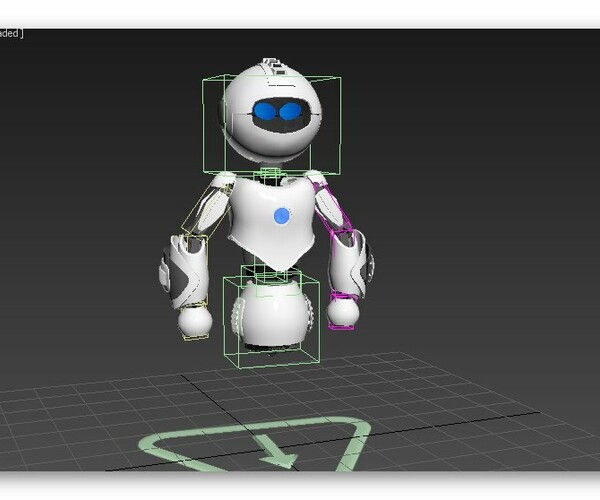 ArtStation - flying robot | Game Assets