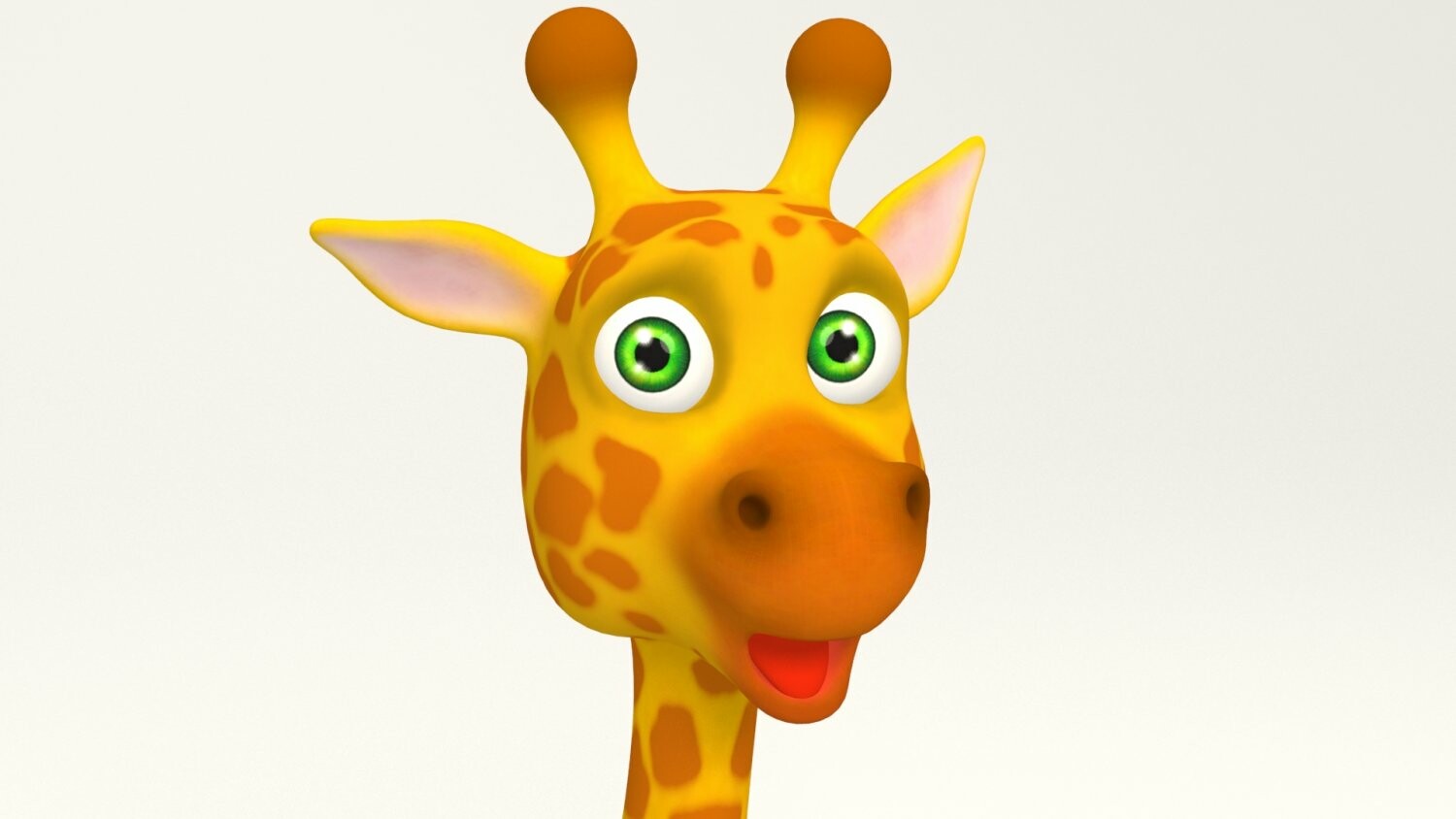 ArtStation - cartoon giraffe | Game Assets