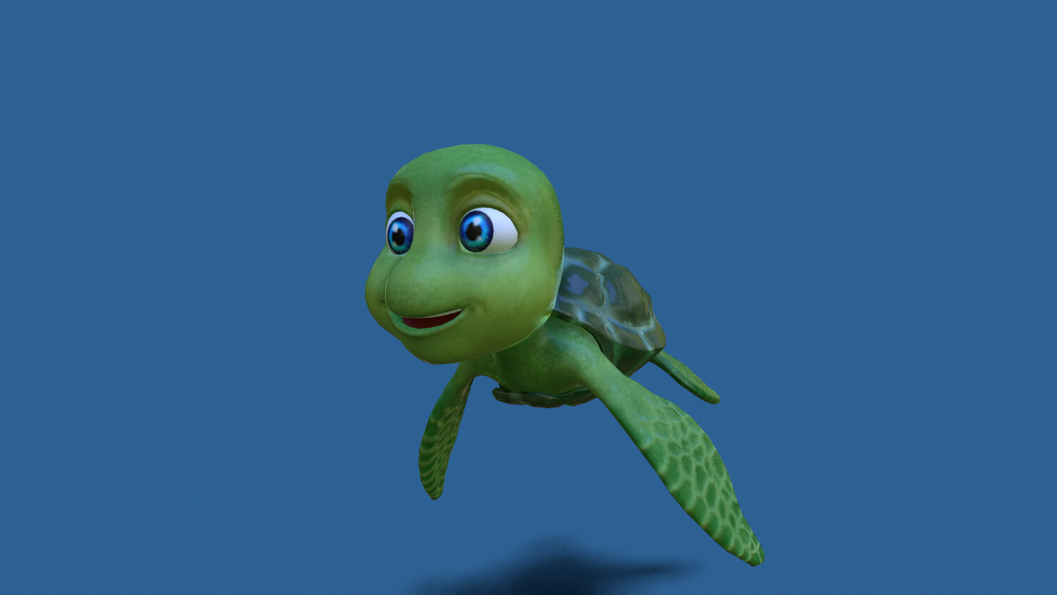 ArtStation - cartoon sea turtle | Game Assets