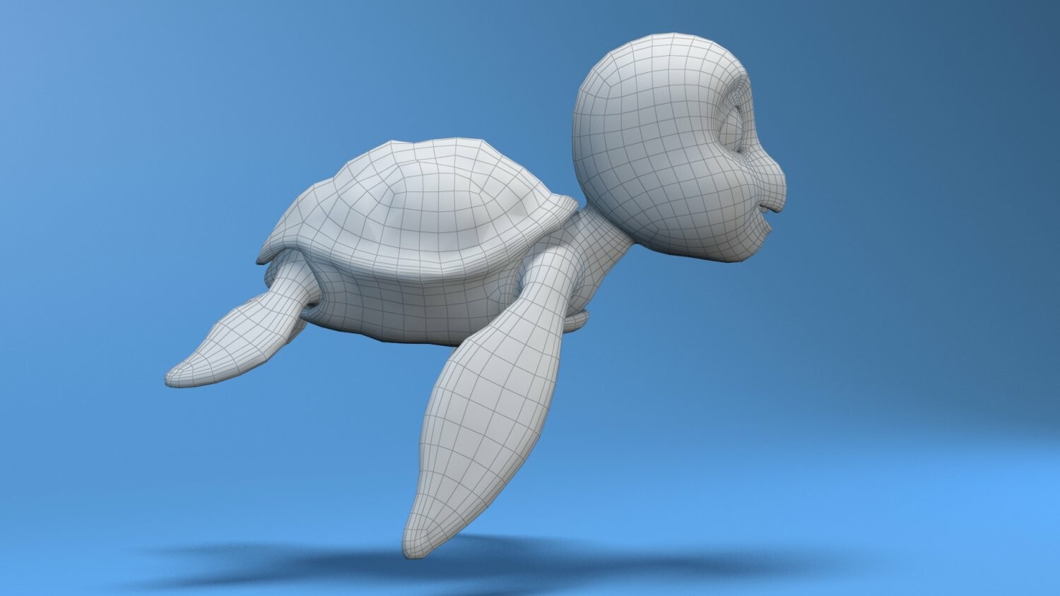 ArtStation - cartoon sea turtle | Game Assets