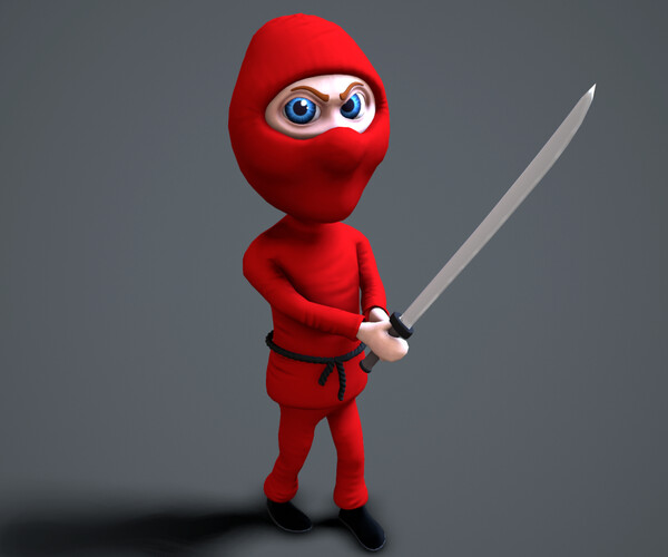 ArtStation - cartoon ninja | Resources