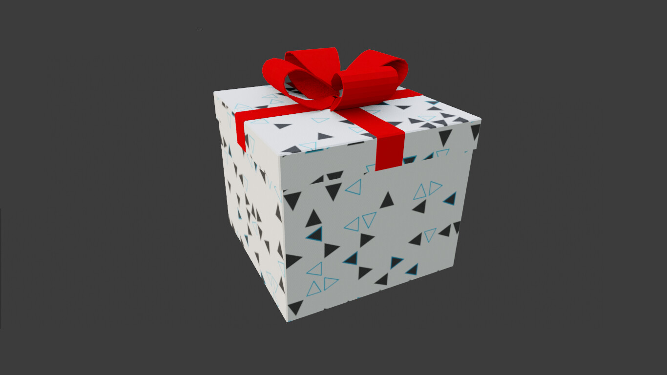 ArtStation - GIFTBOX GAME READY LOW POLY | Game Assets