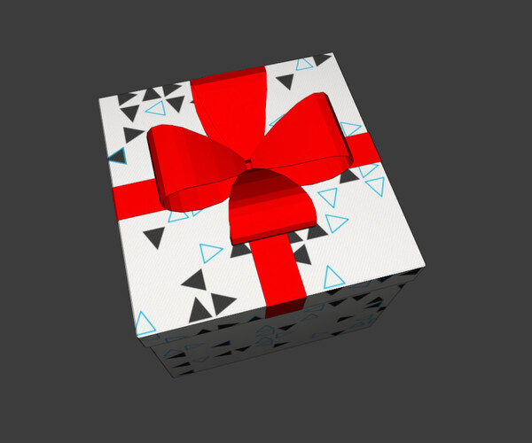 ArtStation - GIFTBOX GAME READY LOW POLY | Game Assets