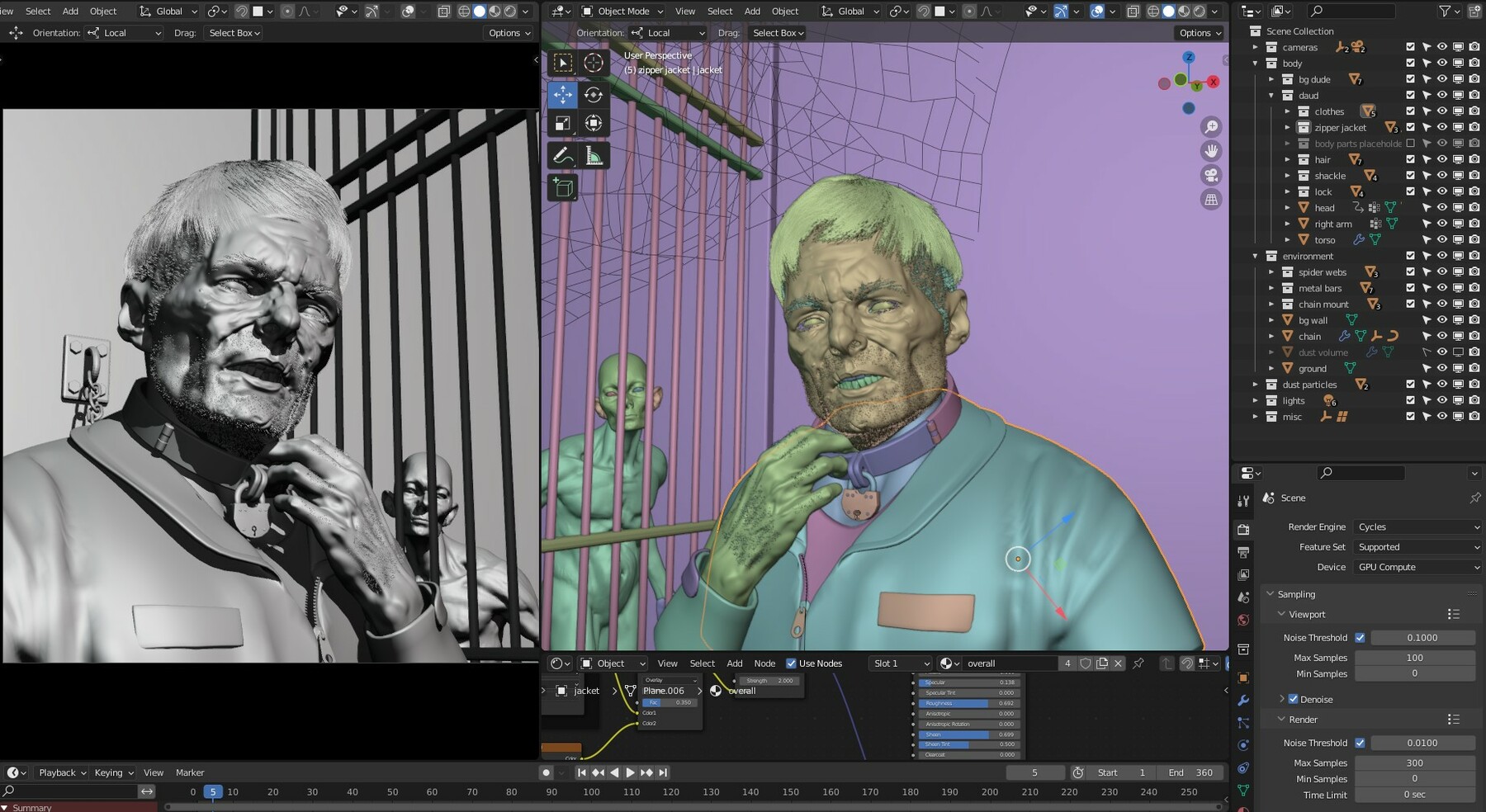 ArtStation - Prison - Character Illustration Source File | Resources