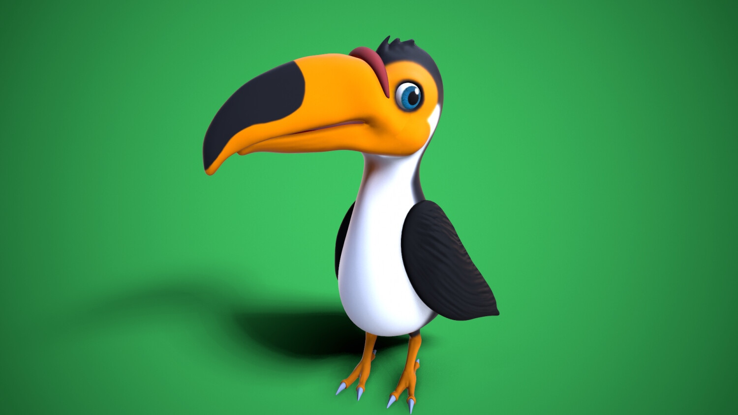 ArtStation - cartoon toucan | Game Assets