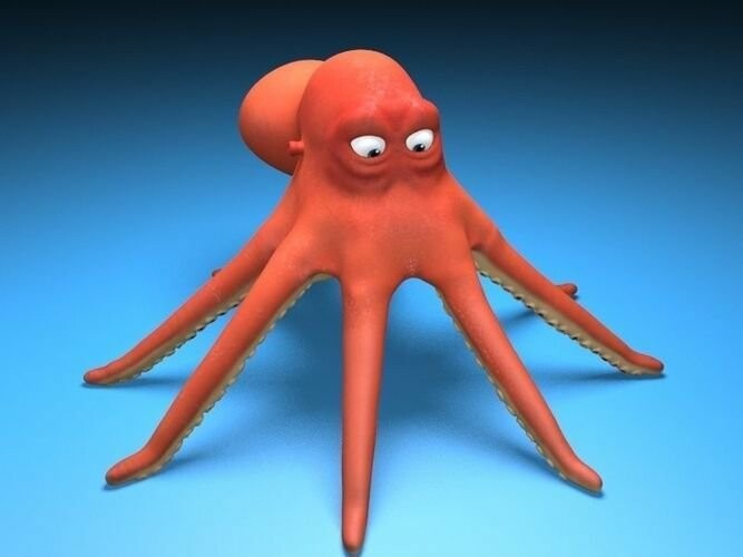 ArtStation - cartoon octopus | Resources