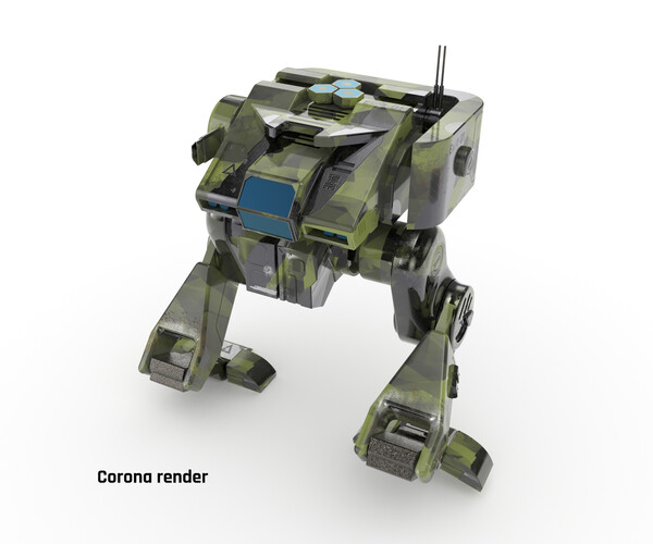 ArtStation - exploration / military mech | Game Assets