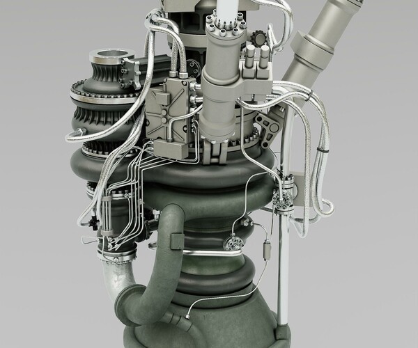 ArtStation - Rocket Engine | Resources