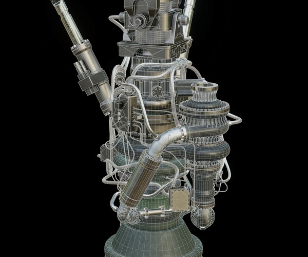 ArtStation - Rocket Engine | Resources