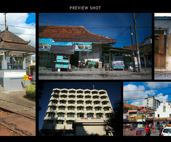 ArtStation - 224 YOGYAKARTA STREET - Photo Reference Pack | Resources