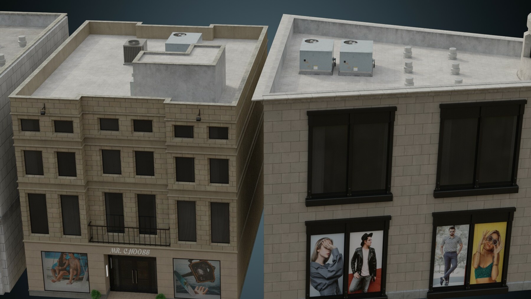 ArtStation - Buildings Collection 2 | Game Assets