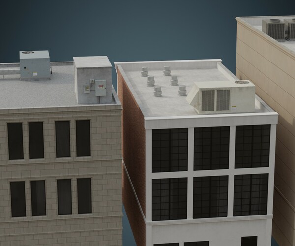 ArtStation - Buildings Collection 2 | Game Assets