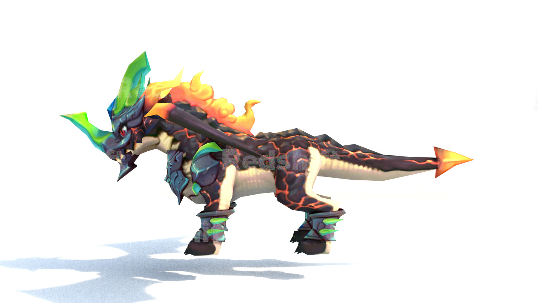 ArtStation - Q version of armour of dragon battle royal dragon monster ...