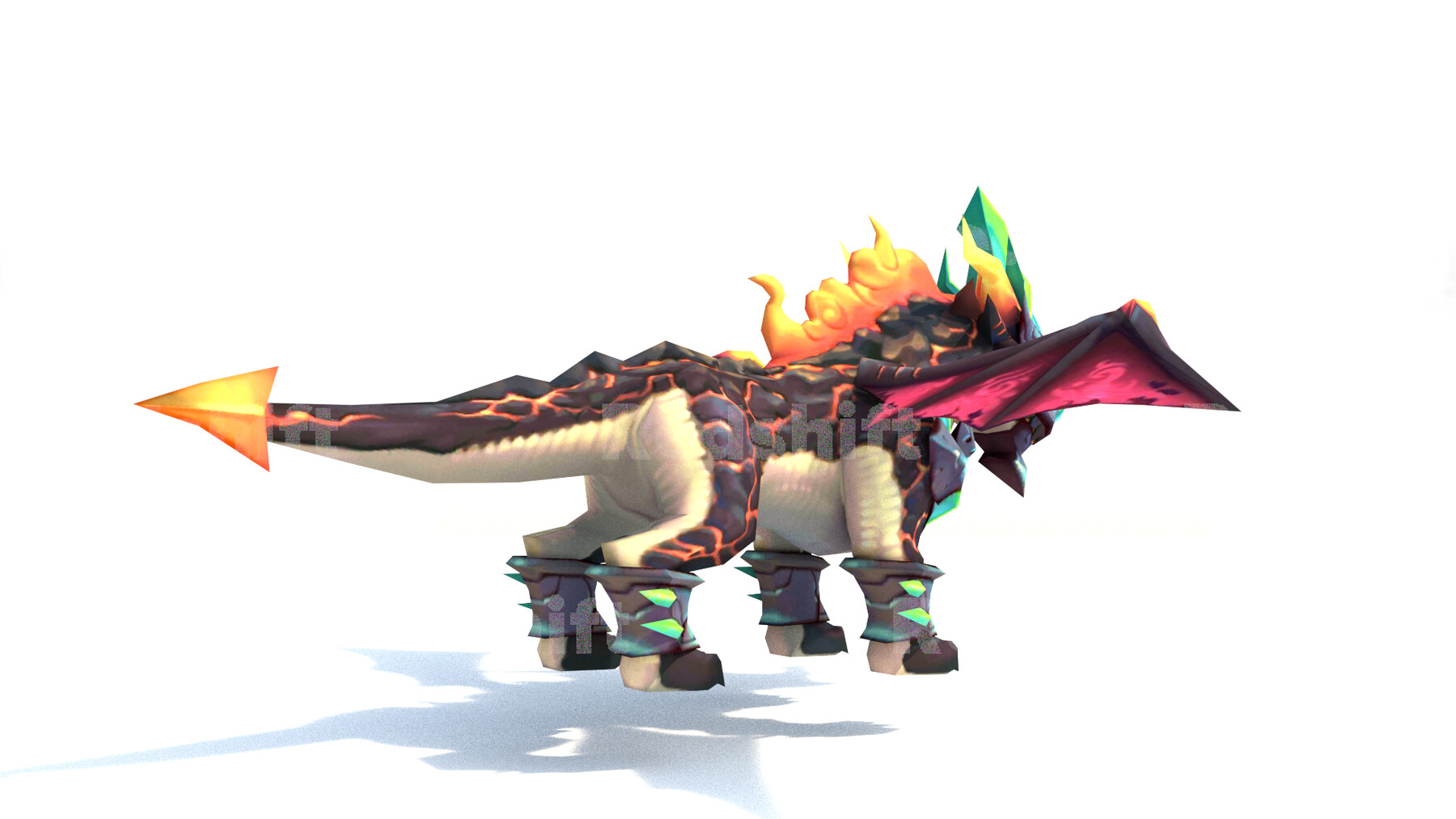 ArtStation - Q version of armour of dragon battle royal dragon monster ...