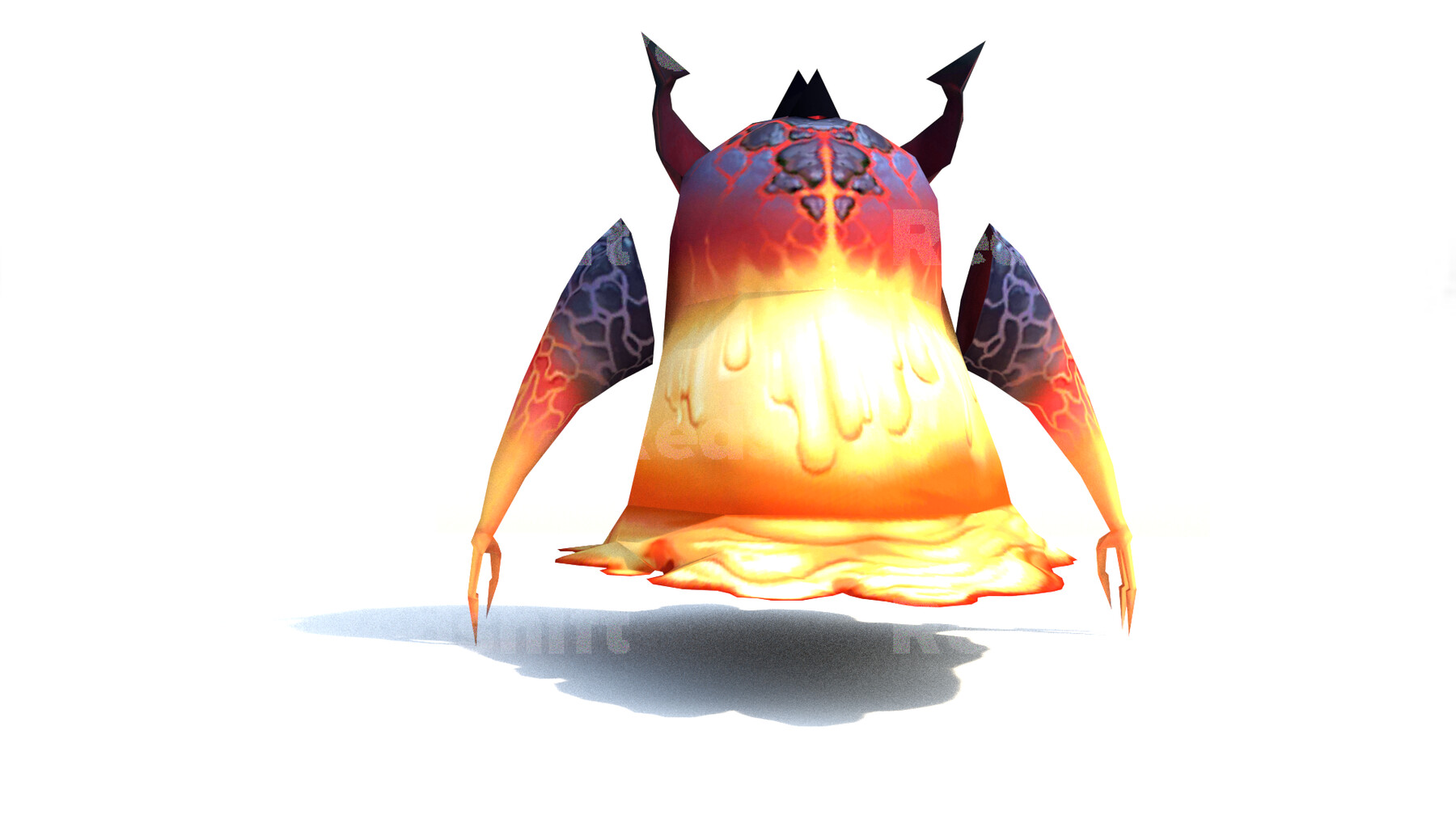 ArtStation - Magma monster monster magma | Game Assets