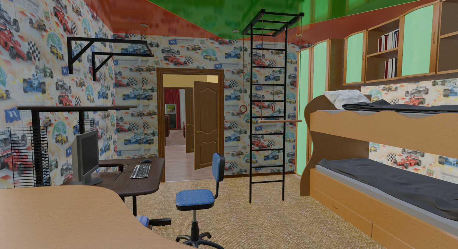 ArtStation - Room 3D Model | Resources