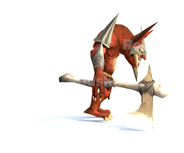 ArtStation - Wherefore red troll warriors | Game Assets